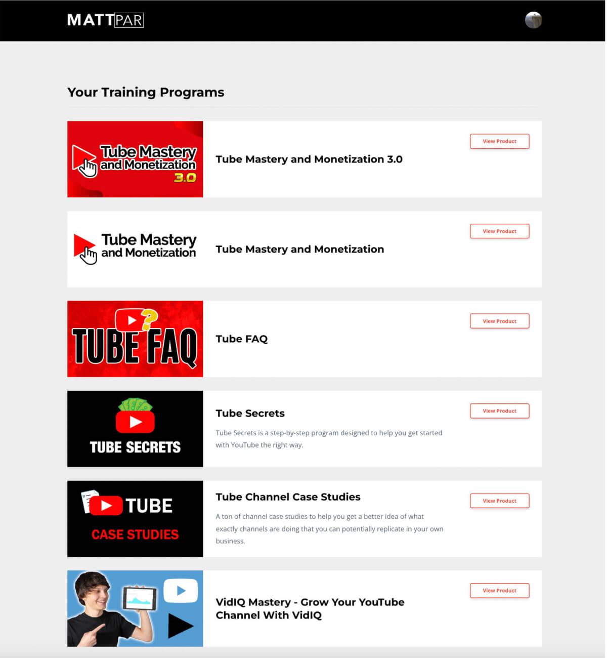 Tube Mastery And Monetization Review (3.0) - Matt Par (2024)
