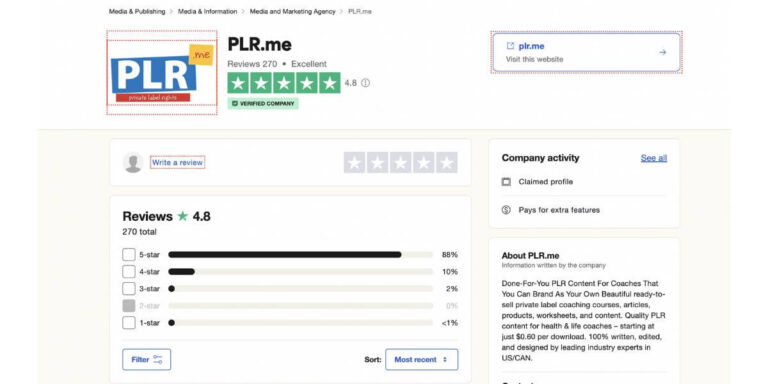 PLR.me Review (2024): Uses, Pros, Cons, And Free Credits